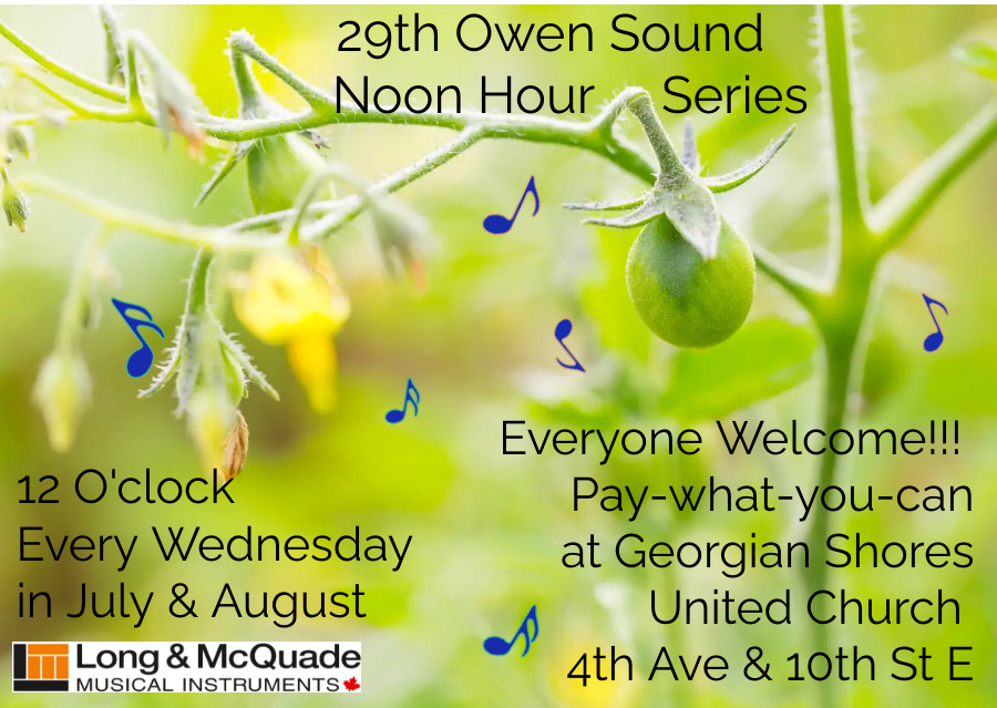 Owen Sound Noon Hour Series | Events & Festivals | Community News ...